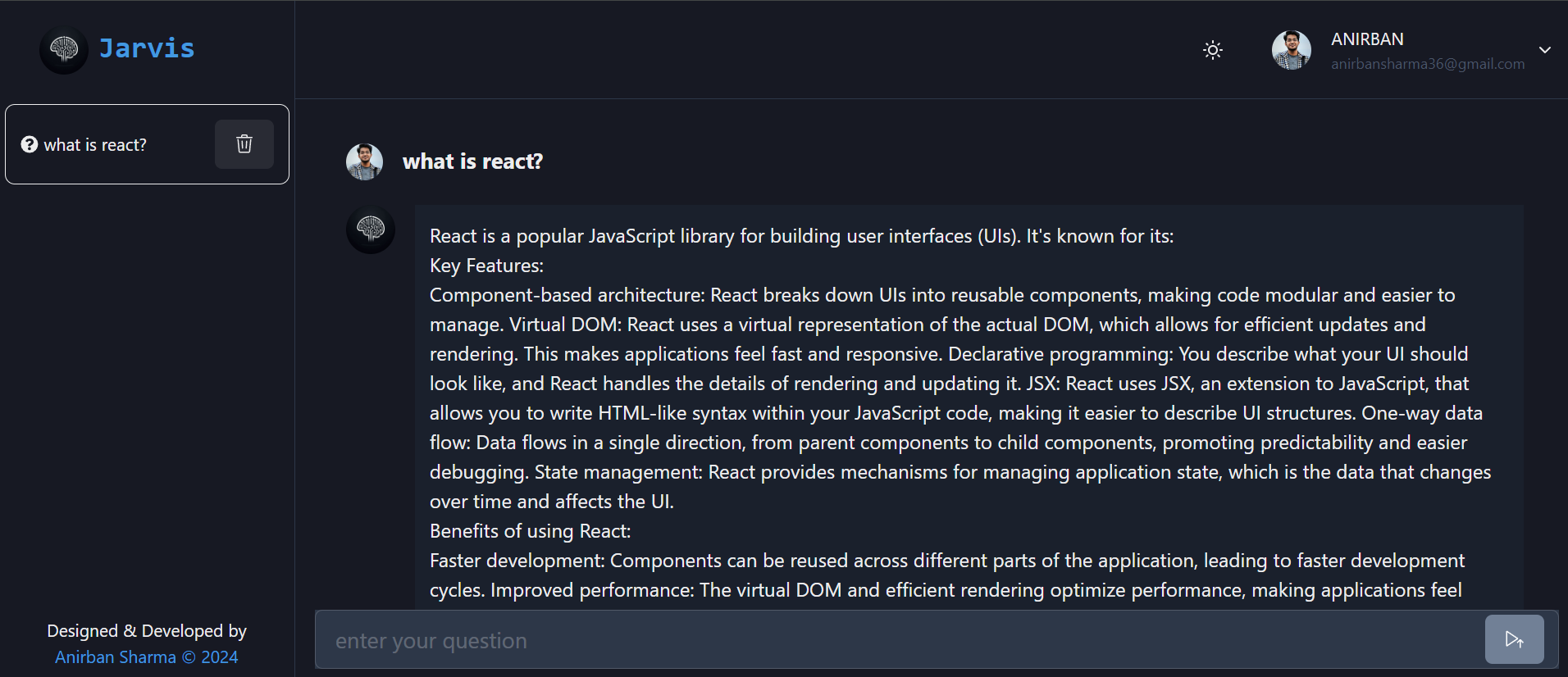Anirban Sharma | Web Developer